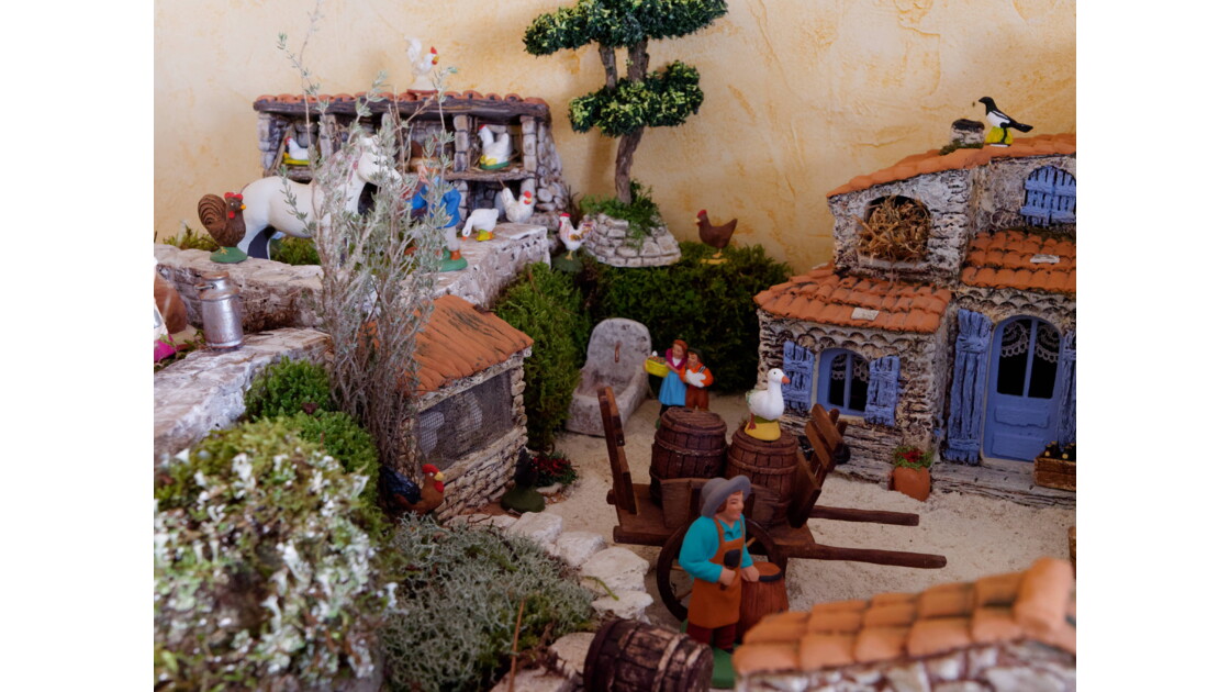 Crèche provençale Noel 2019, Les crèches apparaissent... - Geo.fr
