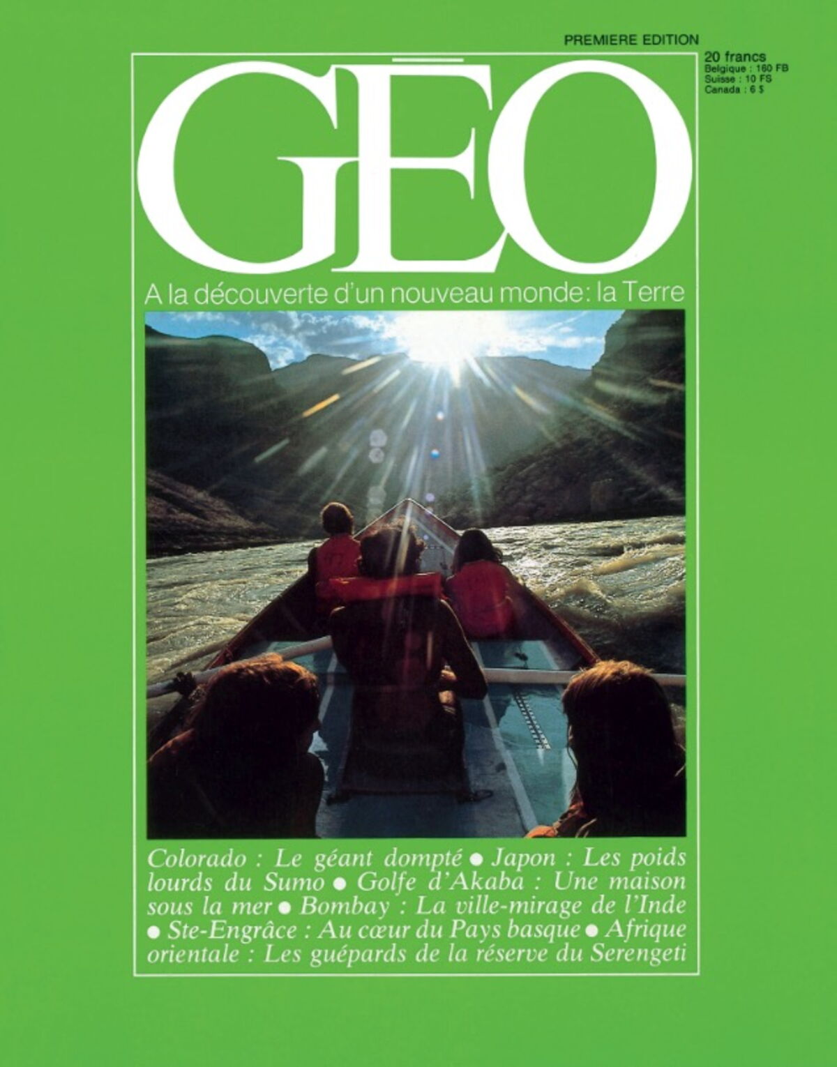 Les plus belles Unes du magazine GEO ces 45 dernières années - GEO
