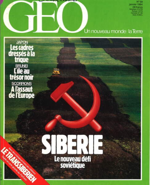 Les plus belles Unes du magazine GEO ces 45 dernières années - GEO