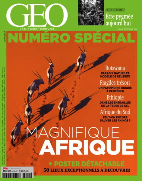 Les plus belles Unes du magazine GEO ces 45 dernières années - GEO