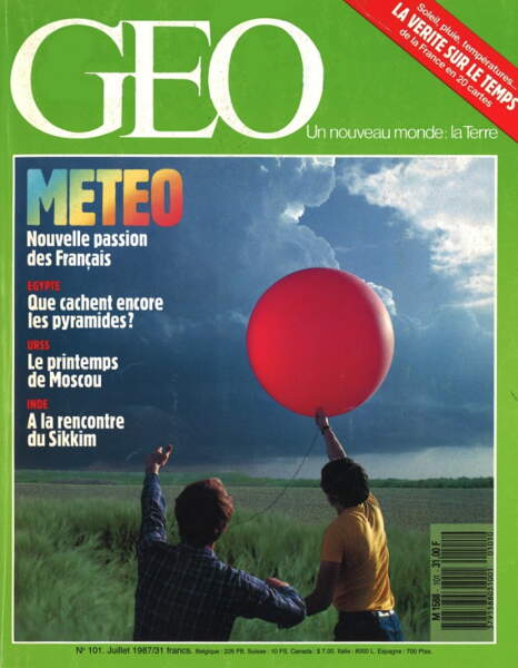 Les plus belles Unes du magazine GEO ces 45 dernières années - GEO
